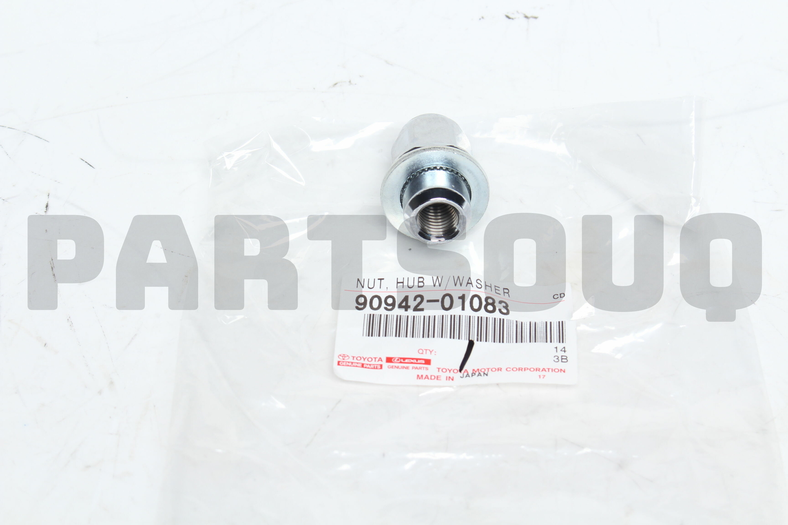 9094201083 Genuine Toyota NUT, HUB (FOR AXLE) 90942-01083 | eBay