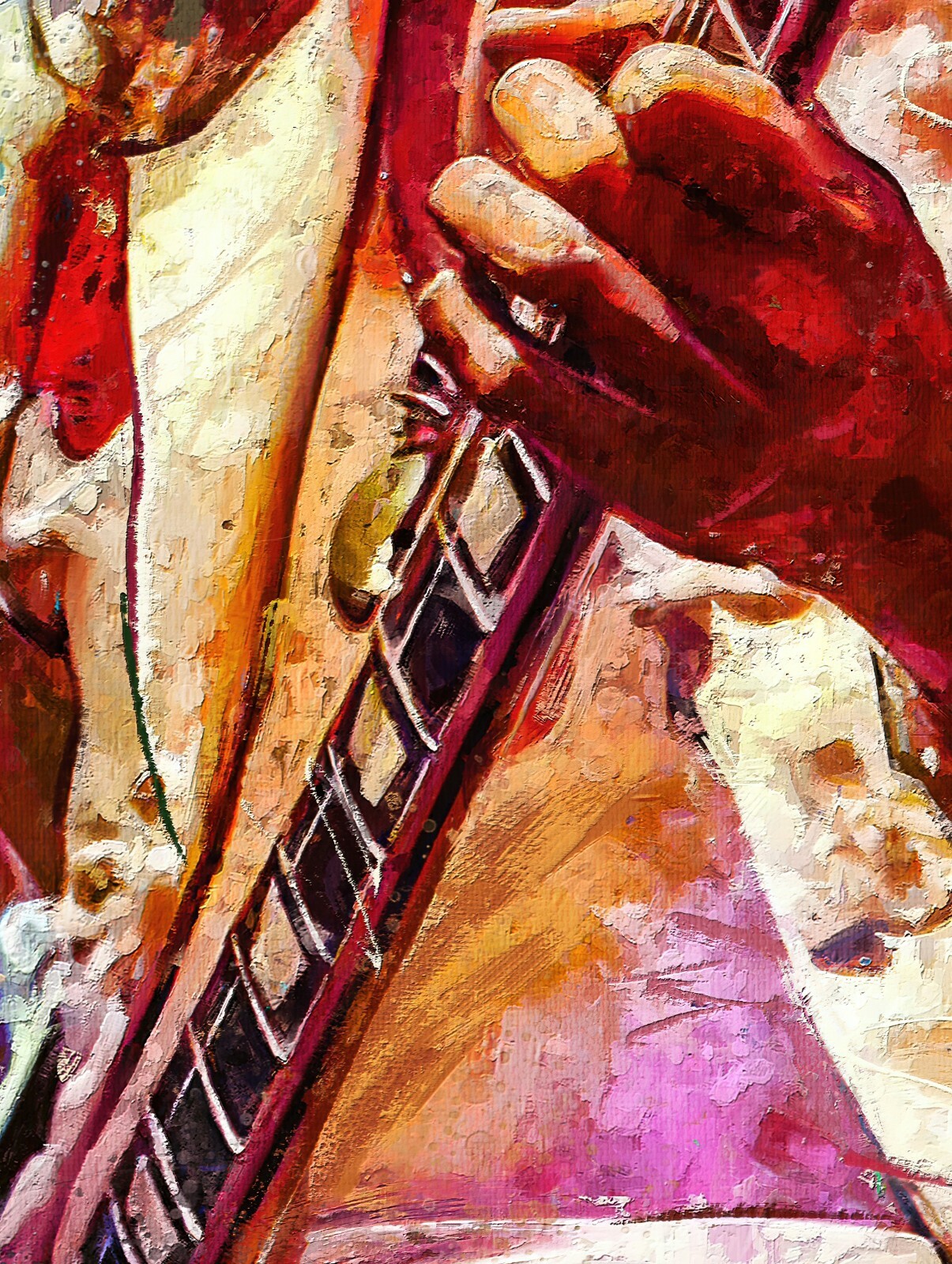 Jimmy Page Unofficial Fan Art print. Unframed | eBay