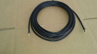 US MADE LMR-240 SMA Male to SMA Male 50 ohm coax cable 25 FT | eBay
