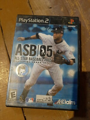 All-Star Baseball 2005 (Sony PlayStation 2, 2004) 21481233398| eBay