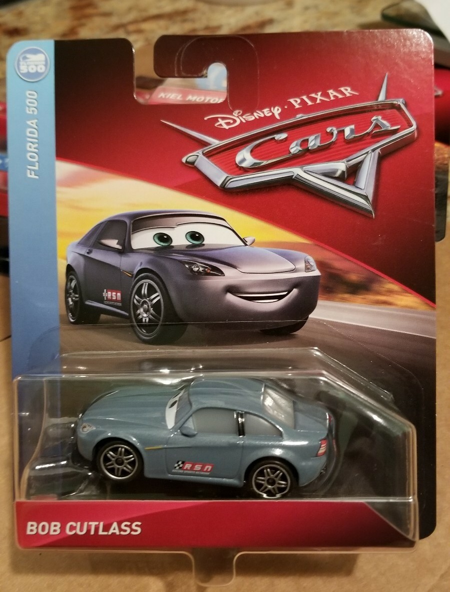 Disney Pixar Cars Bob Cutlass Florida 500 | eBay