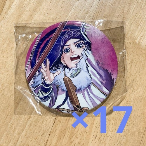 Golden Kamuy Collection Can Badges Set Of 17 Asiripa Gold Cam ...