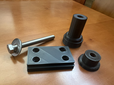 Bog DeathGrip Tripod Ball Head Conversion Kit 3/8 W/Arca Adaptor & SS ...