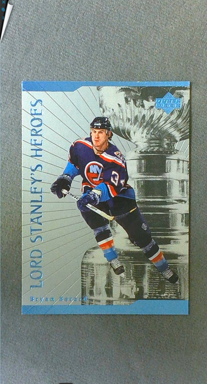1998-99 Upper Deck Lord Stanley's Heroes #19 Bryan Berard Islanders | eBay