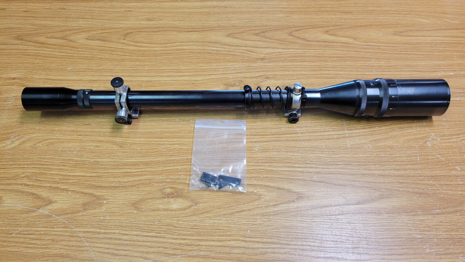 J Unertl 12x Vintage Scope with Mounts and Carrying Box | eBay