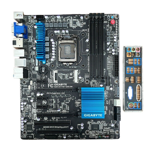 GIGABYTE GA-Z77X-UD3H LGA 1155 Intel Z77 HDMI SATA Motherboard PARTS ...