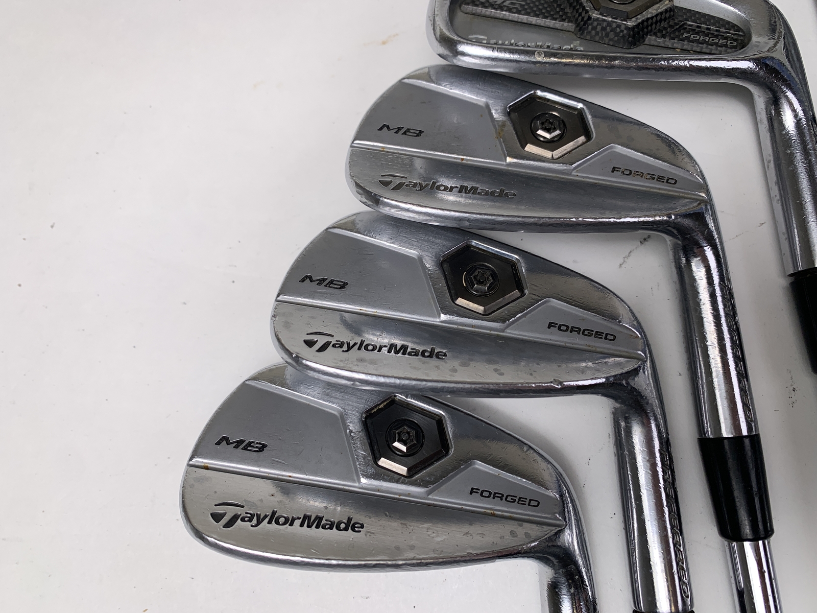 Taylormade 2011 Tour Preferred MC / MB Iron Set 5-PW Rifle 5.5 Flighted ...