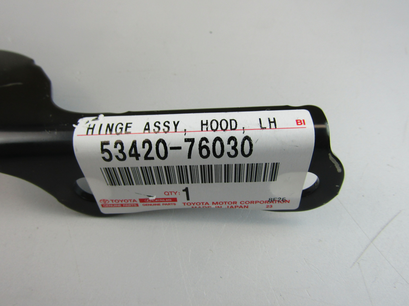 53420-76030 Toyota Hinge assy, hood, lh 5342076030, New Genuine OEM ...