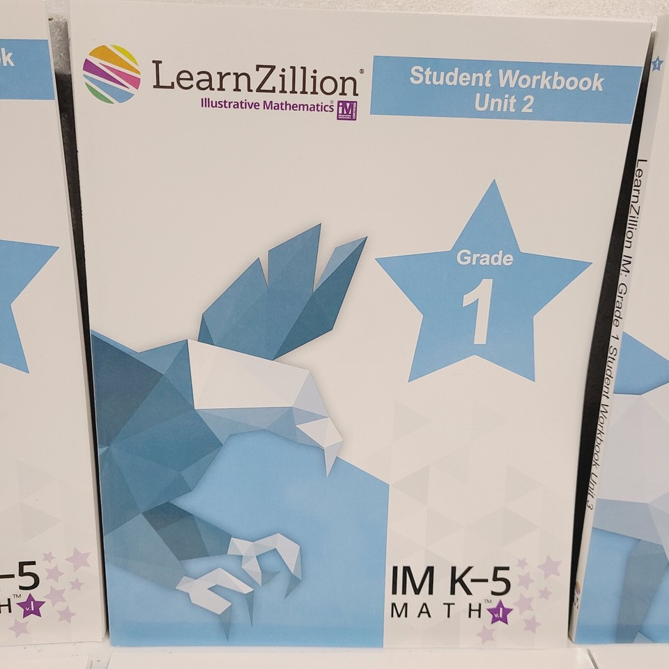 Grade 1 Student Workbooks - Units 1-8 - Learn Zillion Illustrative ...