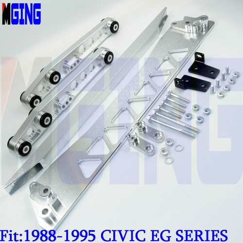 SKunk2 Rear Lower Control Arm Subframe Brace Tie Bar For 92-95 Honda ...