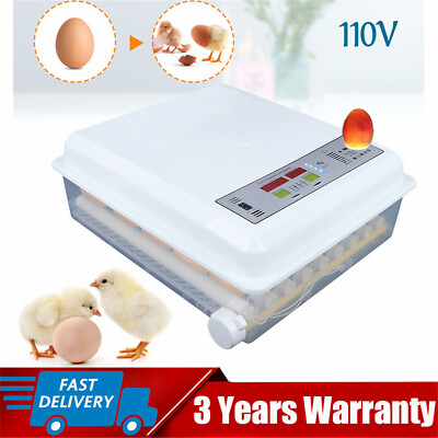 64 Digital Eggs Incubator Egg Hatcher With Temperature Control ...