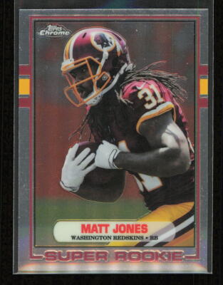 Matt Jones 2015 Topps Chrome 1989 Topps Super Rookies #89-MJ Redskins ...