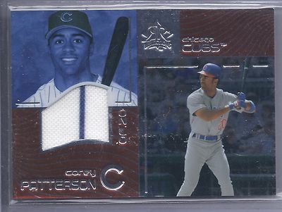 2004 Reflections Baseball Corey Patterson Chicago Cubs Jersey Card | eBay