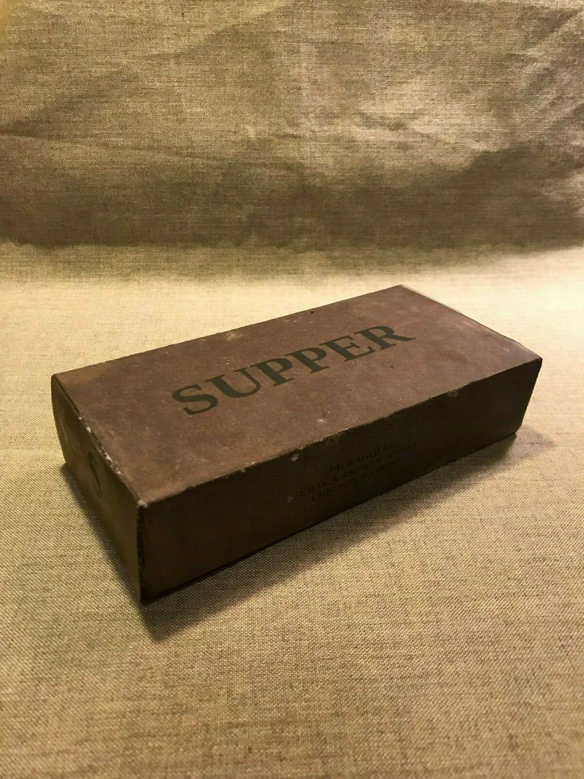 WWII US Army Marine Corps K-Ration waxed Supper box | eBay