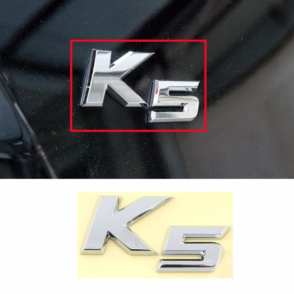 OEM Parts Rear Trunk K5 Logo Chrome Emblem Badge for 2011-2015 Optima ...