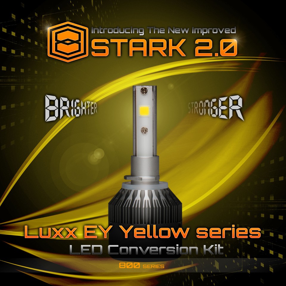 Stark LED 66W 5200LM True 3000K Yellow Lights Fog Light 880 881 893 894 ...