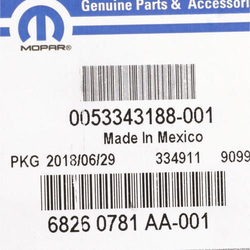 OEM NEW 17-21 Mopar Jeep Compass Left Side Extension Lower Load Beam ...