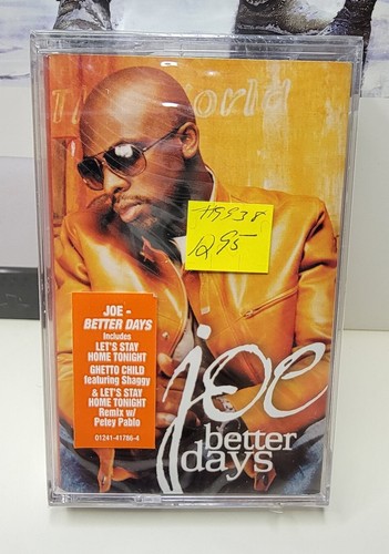 JOE BETTER DAYS FACTORY SEALED CASSETTE 2001 R&B ZOMBA RECORDING 12414178640| eBay