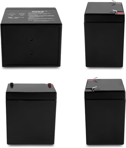 Casil CA-1240 12V 4AH Fire and Security Alarm Battery Lead Acid Home ...