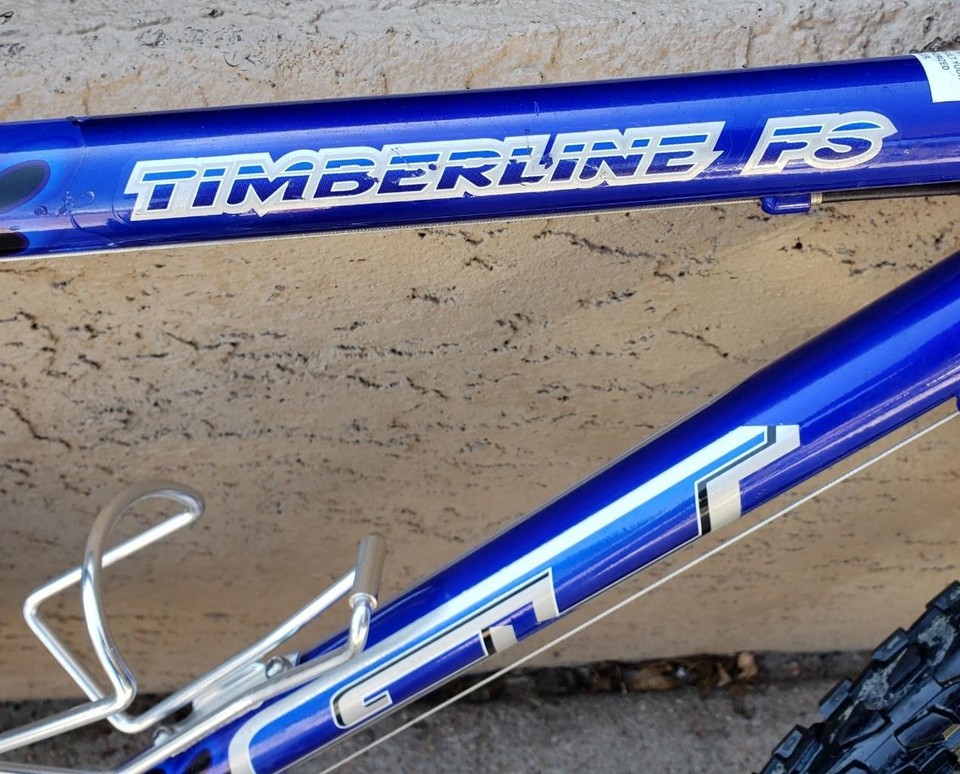 GT TIMBERLINE FS ALL TERRA 18" MOUNTAIN BIKE ! | eBay