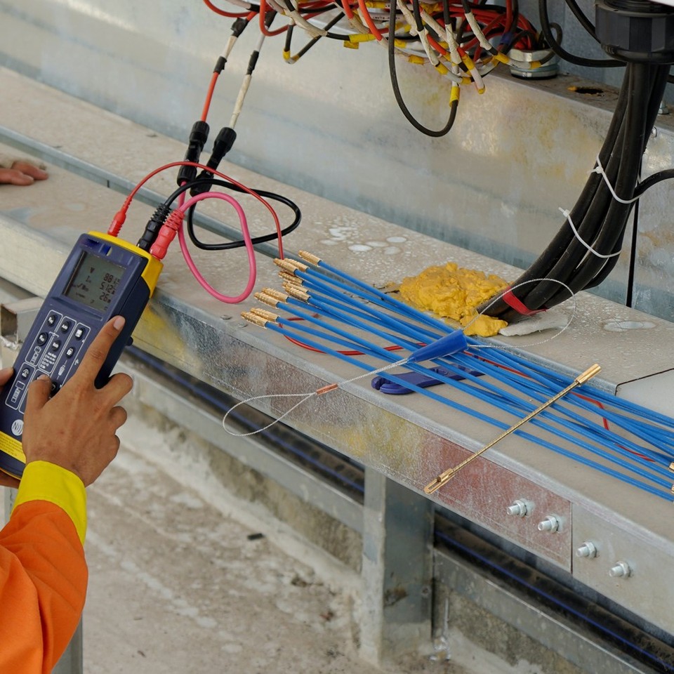 Fiberglass Fish Rod Tape Wall Cable Set Fishing Tools Kit Wire Fisher ...