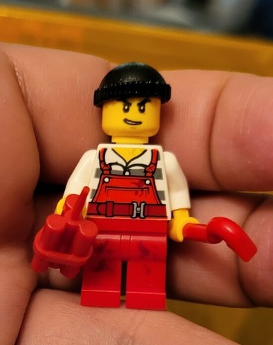 LEGO CITY Male Crook 60136 Minifigure Police Starter C16-3 | eBay