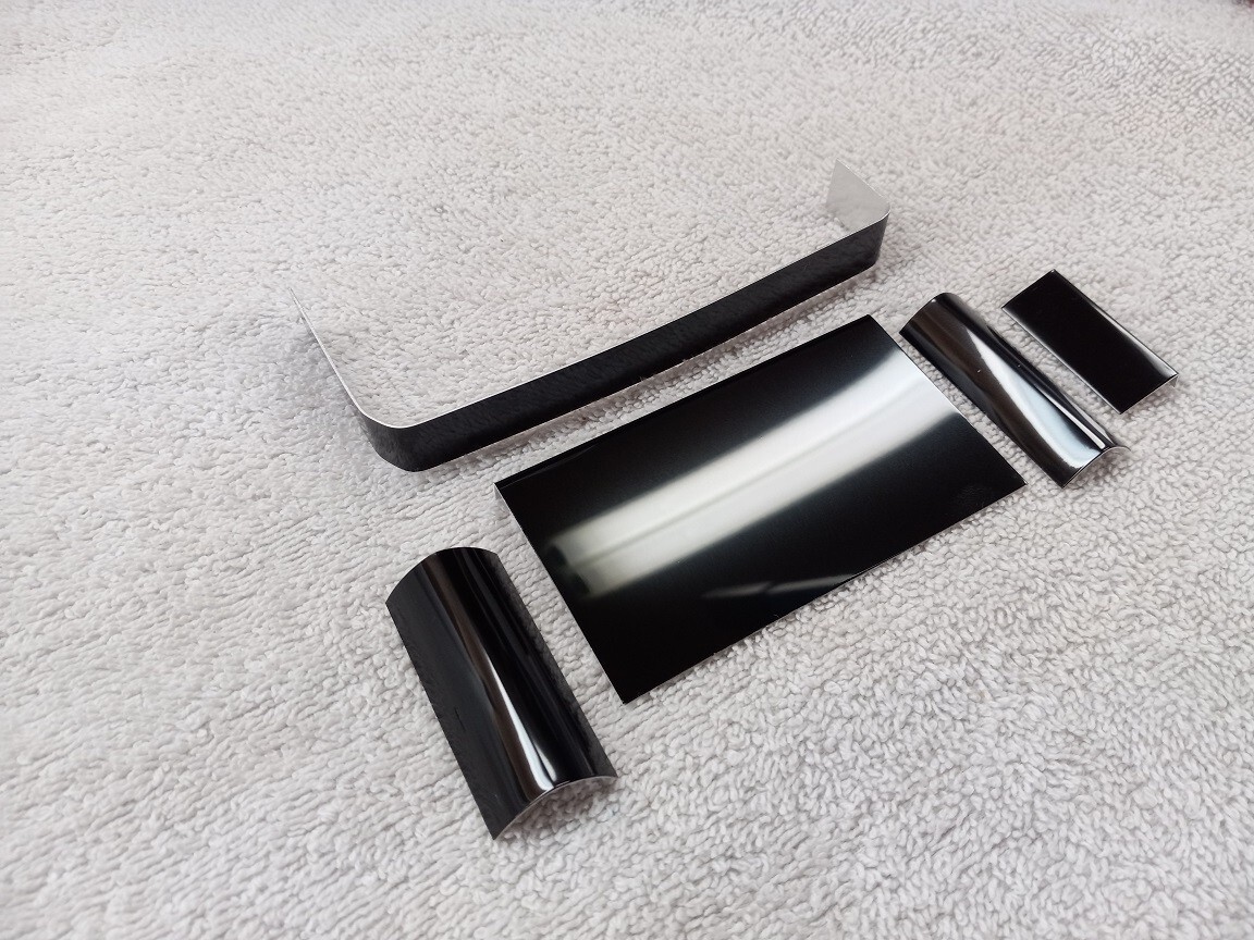 Corvette C4 Throttle Body Cover Kit 1992-1996 5Pc Gloss Black Aluminum ...