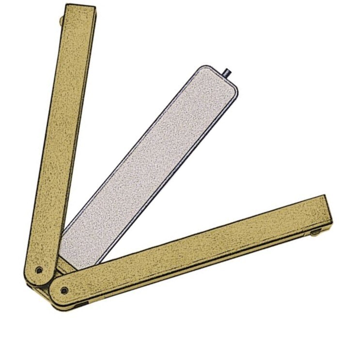 Eze-Lap Eze-Fold Diamond Sharpener Coarse And Fine Grits Flips And ...