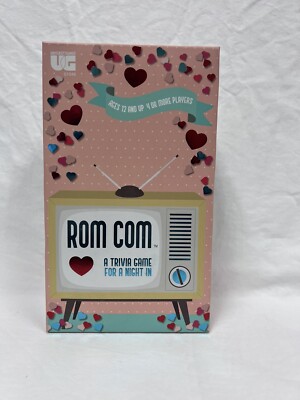University Games Rom Com - A Trivia Game for a Night In - Ages 12+-New ...