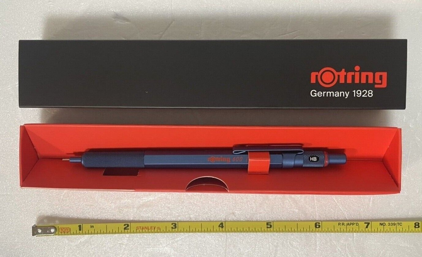 Rotring+600+Mechanical+Pencil+0.5mm+Midnight+Blue+kinokuniya+Limited+ ...