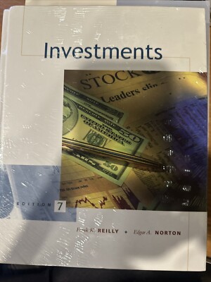 Investments 7th Edition Frank K Reilly & Edgar A Norton Finance ...