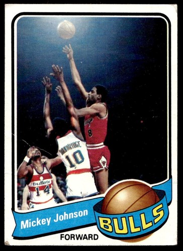 1979-80 Topps Mickey Johnson P2 Chicago Bulls #59 | eBay