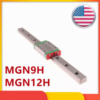 MGN9H MGN12H L150~600mm Linear Sliding Guide Rail with Block CNC 3D ...