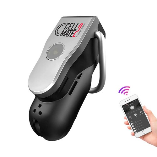 APP Remote Control Cell Mate Male Chastity Device Cage Chastity Lock ...