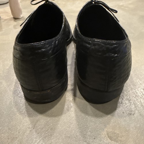 Caimen Belly Skin, Black Leather Dress Shoes Sz. 10.5 A/AAA | eBay