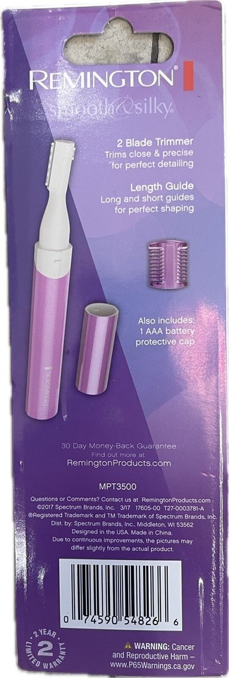 Remington Facial Pen Detail Trimmer Hair Removal Define Shape Eyebrows ...
