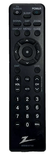 Zenith AKB36157102 DTV Converter Box Remote DTT900 DTT901 Genuine OEM ...