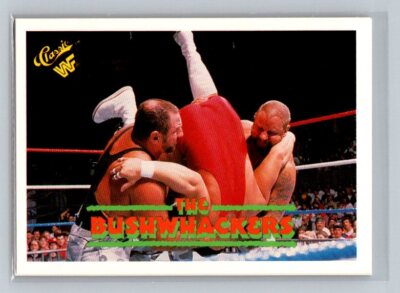 1990 Classic WWF #47 The Bushwhackers | eBay