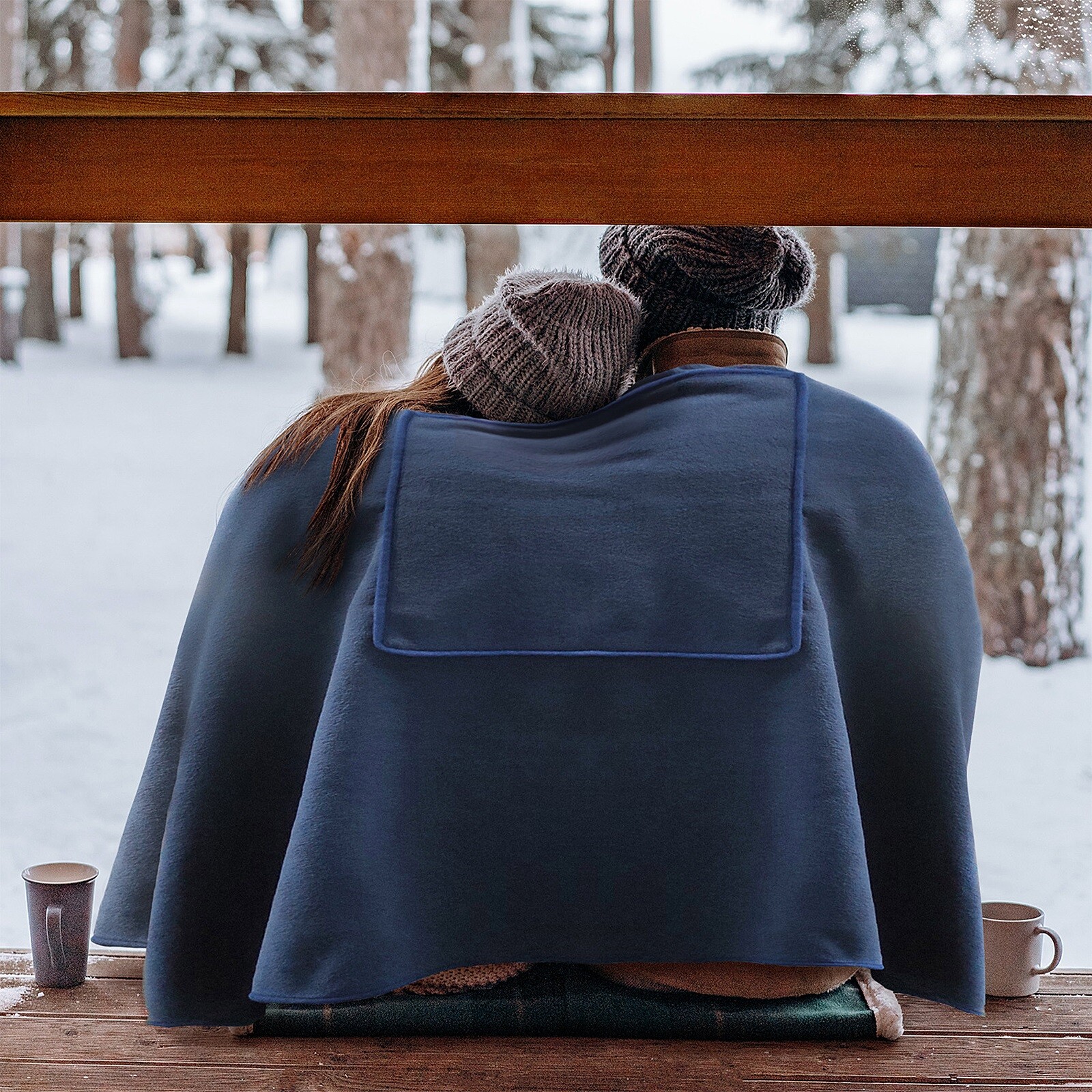 Electric Heated Throw Flannel Soft Fleece Rug Warming Snuggle Blanket ...