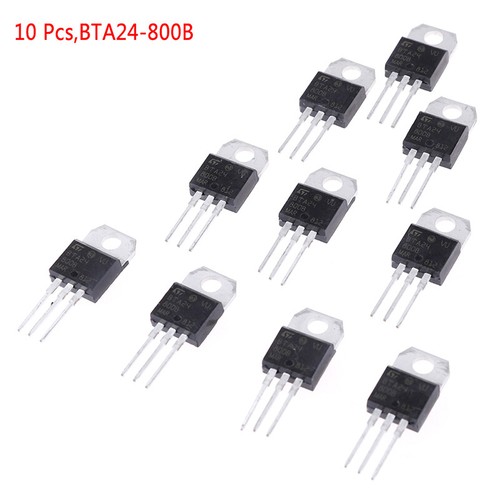 10 Pcs BTA24-800B BTA24 TRIAC 24A/800V TO-22..b | eBay