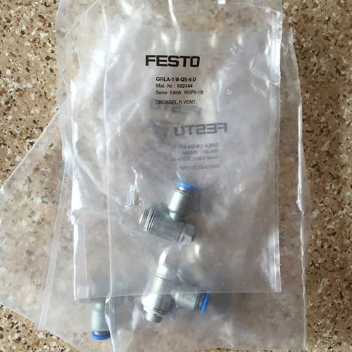 one new Festo GRLA-1/8-QS-6-D 193144 gas fitting Fast Shipping | eBay
