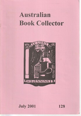THE AUSTRALIAN BOOK COLLECTOR MAGAZINE , JULY 2001 | eBay Australia