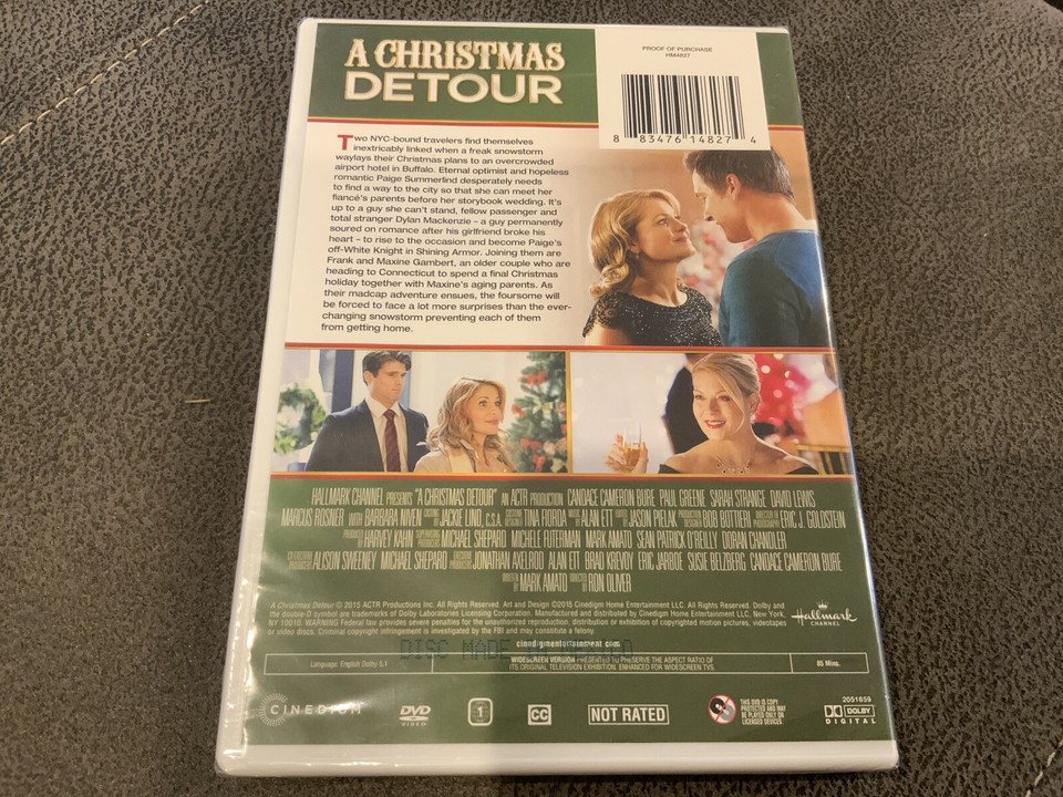 Holiday Collection Hallmark Channel “A Christmas Detour” DVD ...