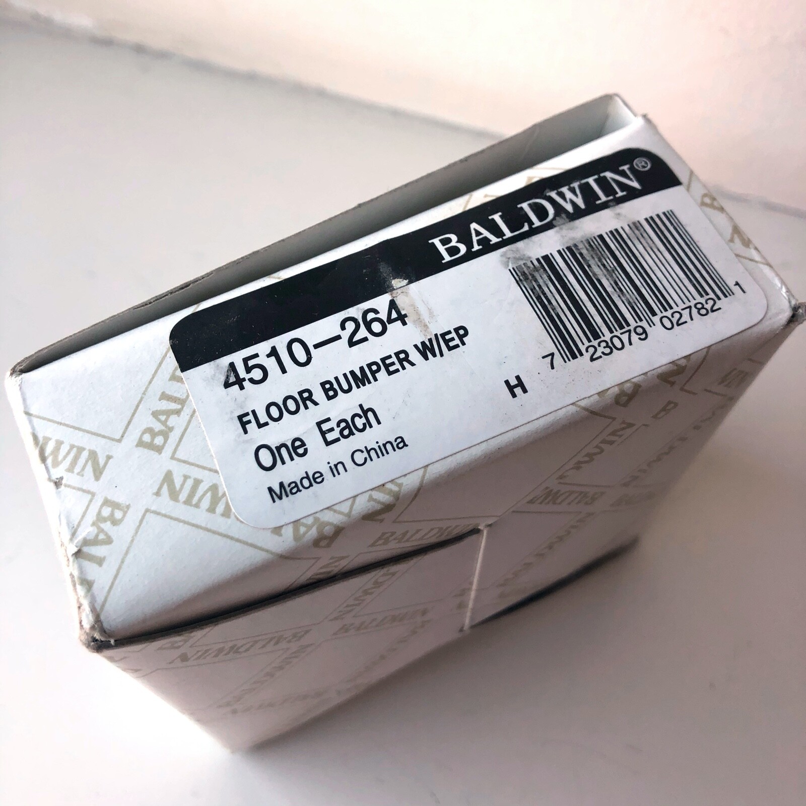 1 lot of (18) Baldwin Floor Bumper 4505-264 Floor Door Stopper Satin ...