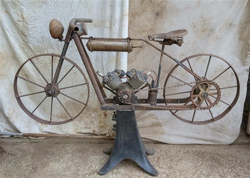 Krypt Kickers Farmpunk Ranch Jr 2 Motorcycle Metal Art Harley Indian ...