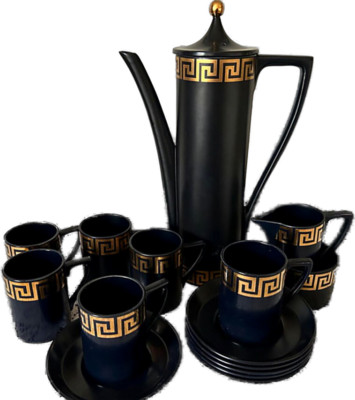 1950s Portmeirion Susan Williams Ellis Design Greek Key Pattern Coffee ...