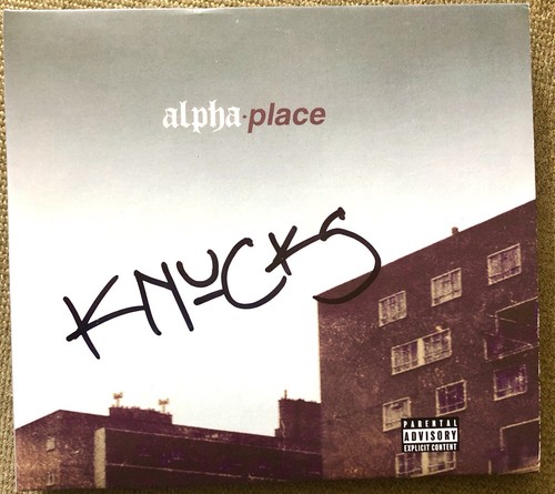 Knucks - Alpha Place Hand Signed CD Autographed 5052442022312 | eBay