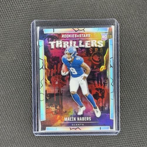 2024 Panini Rookies & Stars Malik Nabers rookie card Thrillers | eBay