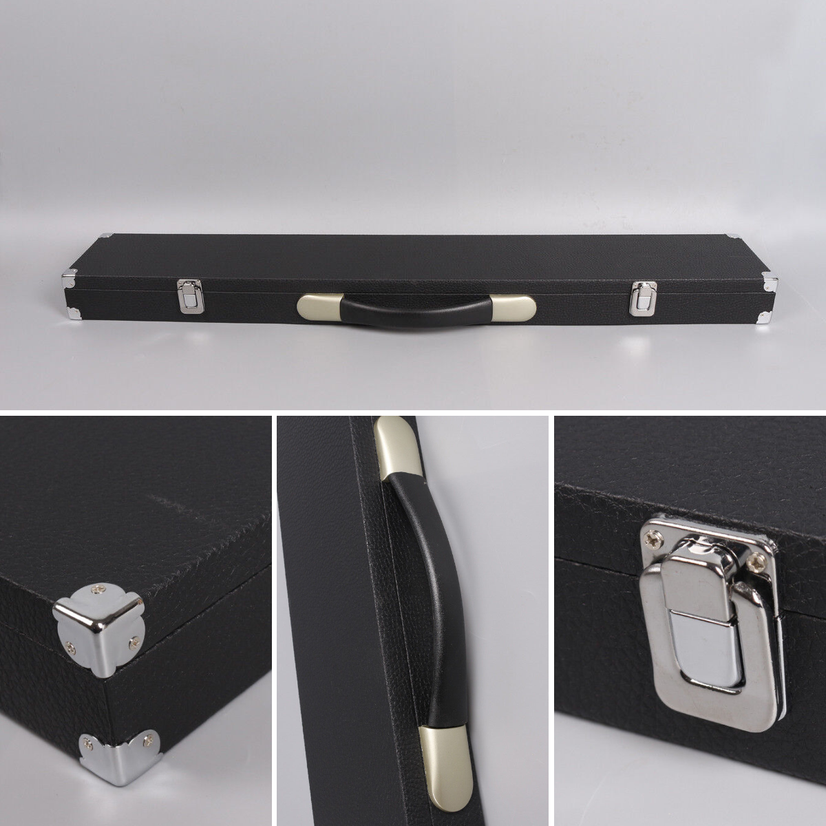 Cello Viola Violin Bow Case 6 pcs Bow Holder Hard Case with Lock sturdy ...