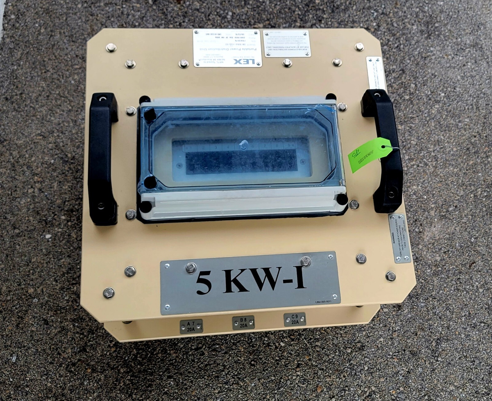 LEX Spider Box DB-30NA-AQQ-S3 Portable Power Distribution 30A 3P | eBay